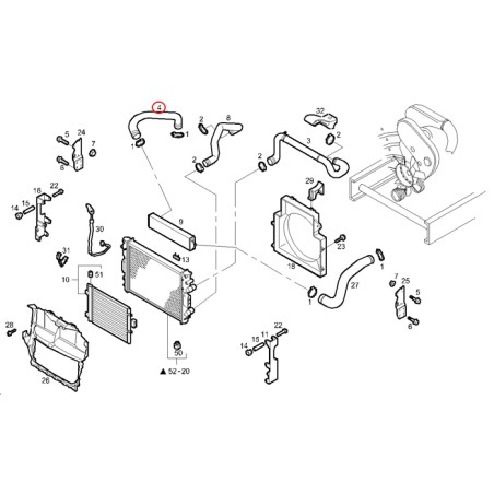 Durite Turbo Echangeur Iveco Daily Moteur - Expédition Rapide - 504136611