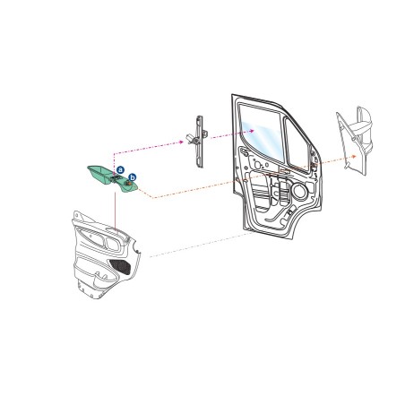 Interrupteur De Vitre Electrique Gauche Iveco Daily - Expédition Rapide ...